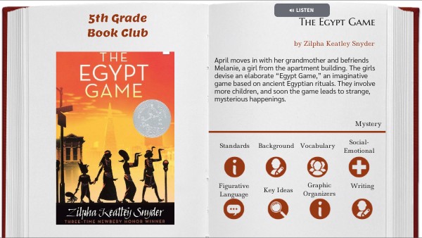 5th Grade Book Clubs