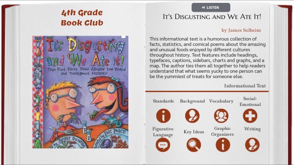 4th Grade Book Clubs