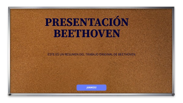 Presentación Beethoven | Genially