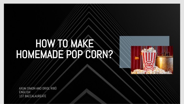 How to make homemade popcorn?