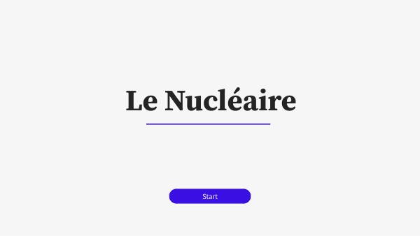 Présentation nucléaire | Genially