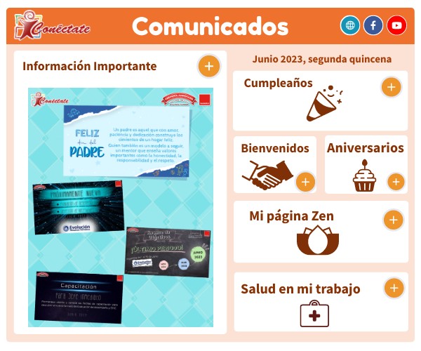 Comunicados 2a qna junio | Genially