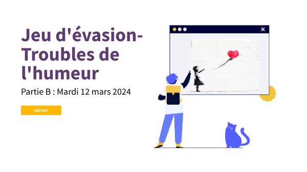 Jeu d'évasion troubles de l'humeur - Partie 2