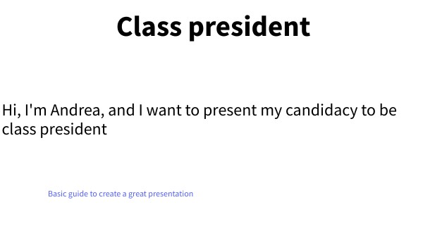 BASIC PRESENTATION | Genially