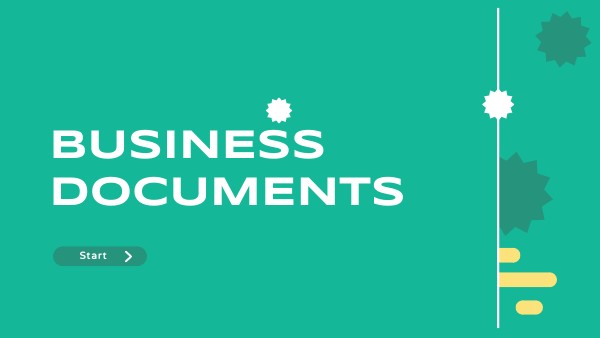 3^ - Business transactions (documents) | Genially