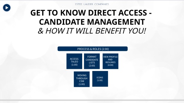 Direct Access- Module 2 | Genially