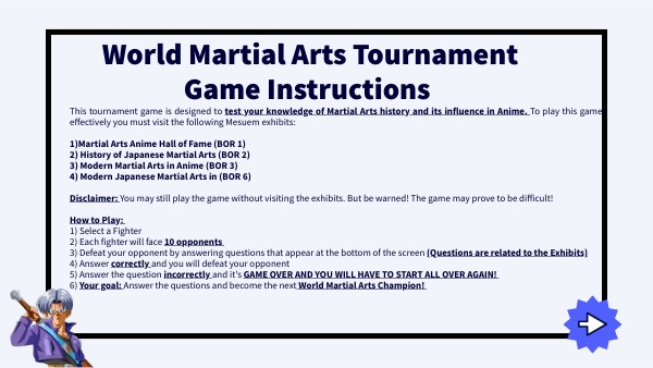 The World Martial Arts Tournament | Genially