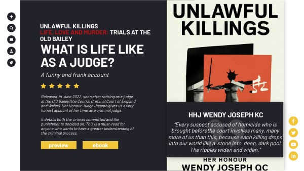 BOOK REVIEW - LAW | Genially