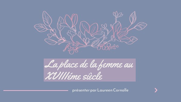 La place des femme durant la Révolution Française