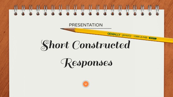 Short Constructed Response | Genially