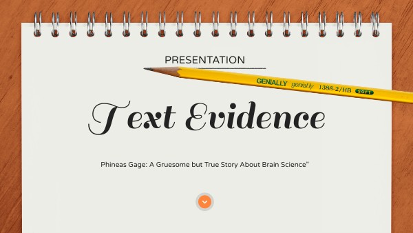 Text Evidence | Genially