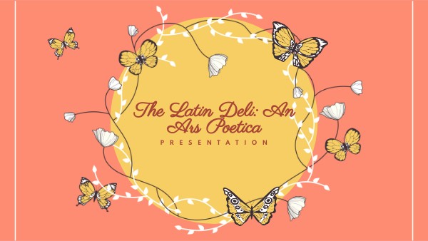 The Latin Deli: An Ars Poetica | Genially