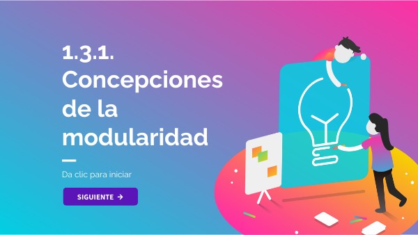 1.3.1. Concepciones de la modularidad