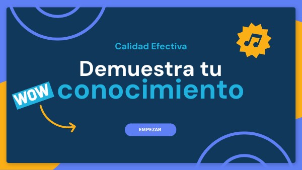 Demuestra cuanto Sabes 🧐 | Genially