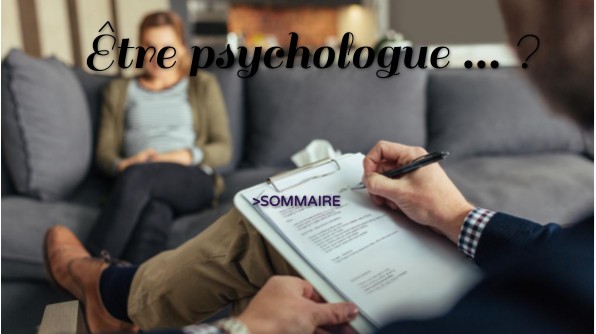 Fiche métier 1 : psychologue