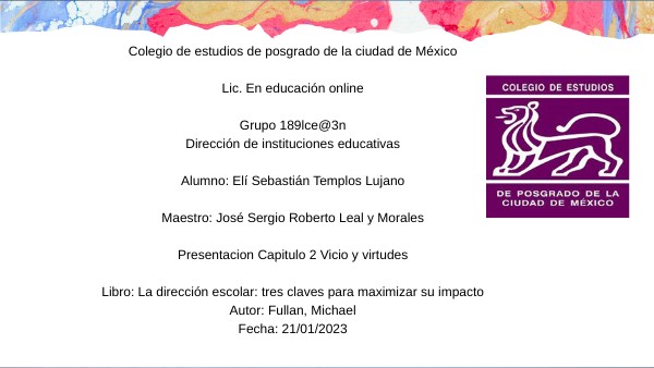 PRESENTACIÓN Capitulo 2