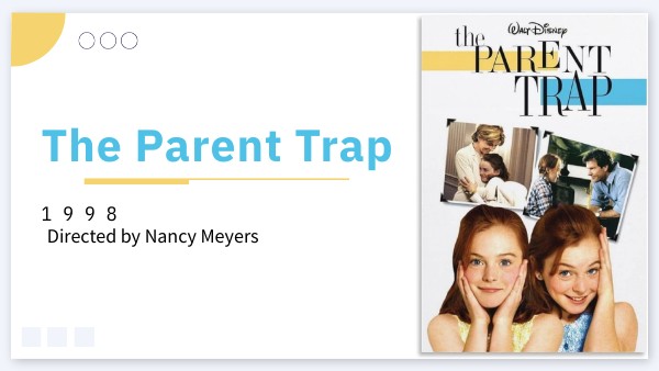 The parent trap PRESENTATION