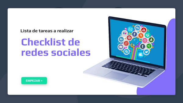 Checklist de redes sociales | Genially
