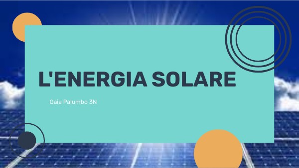 energia solare | Genially