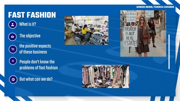Fast fashion (Camardo, Gerussi) | Genially