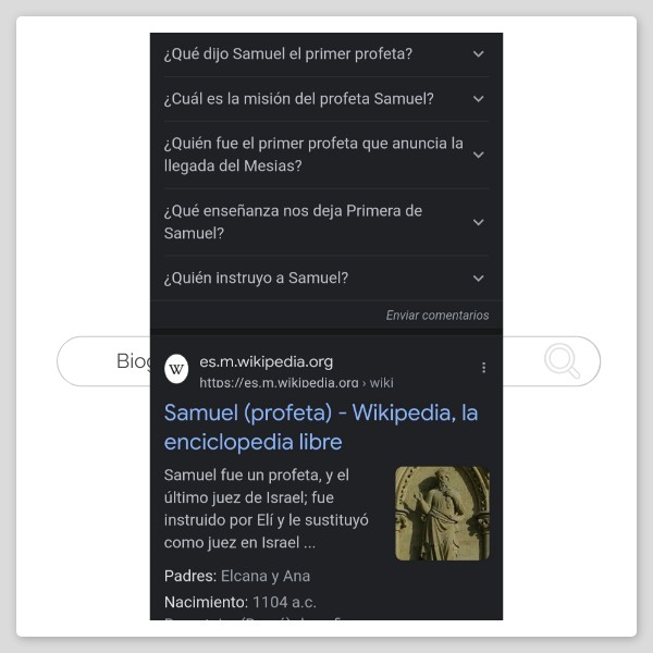 TARJETA BUSCADOR | Genially