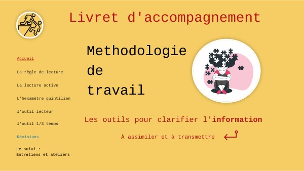 Livret accompagnement | Genially