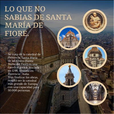 Santa María di Fiore. | Genially