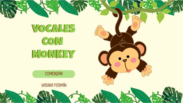 VOCALES CON MONKEY