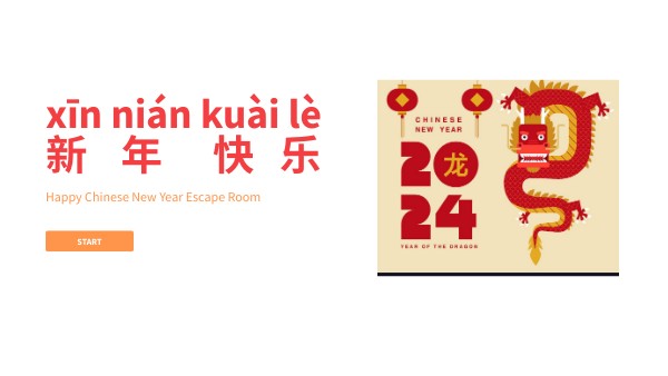 Chinese New Year 2023 ESCAPE ROOM | Genially