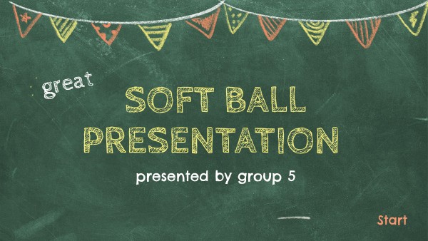 softball presentation