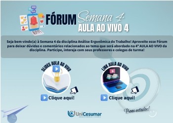 Aula 4 GRH - Análise Ergonômica do Trabalho | Genially