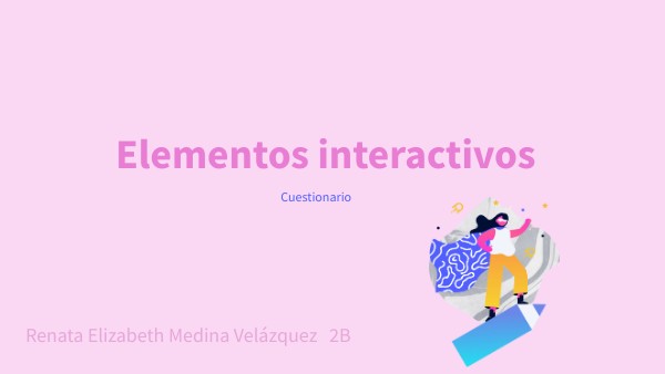 Elementos interactivos