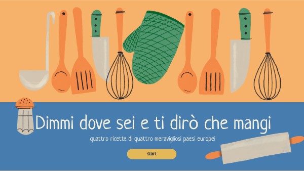 DIMMI DOVE SEI E TI DIRO' CHE MANGI | Genially