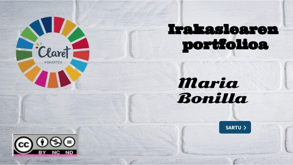 Maria Bonilla Portfolioa