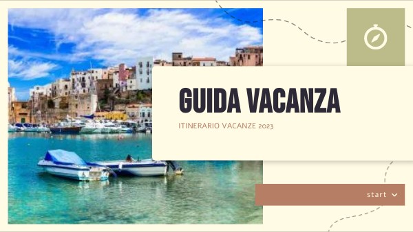 Itinerario estate | Genially