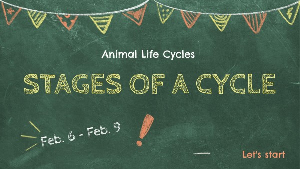 Animal life cycles | Genially
