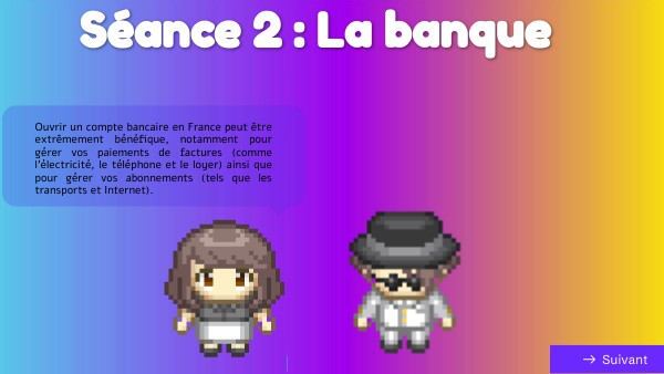 Séance 2 - La banque