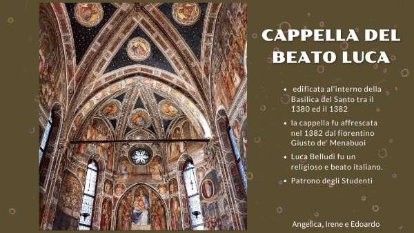 cappella del beato luca | Genially