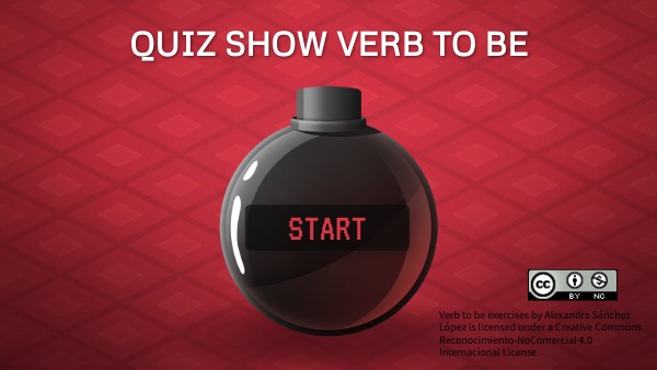 QUIZ VERB TO BE | Genially