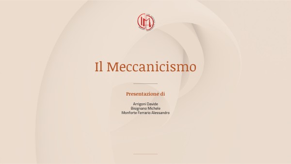 MECCANICISMO