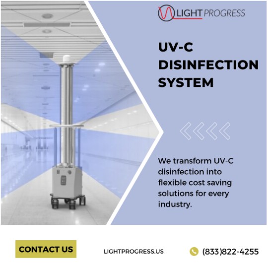 UV-C Disinfection System | Light Progress | Genially