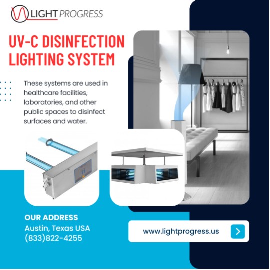 UV-C disinfection lighting System | Light Progress