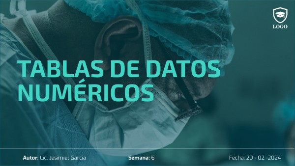 Tablas de Datos Numéricos | Genially