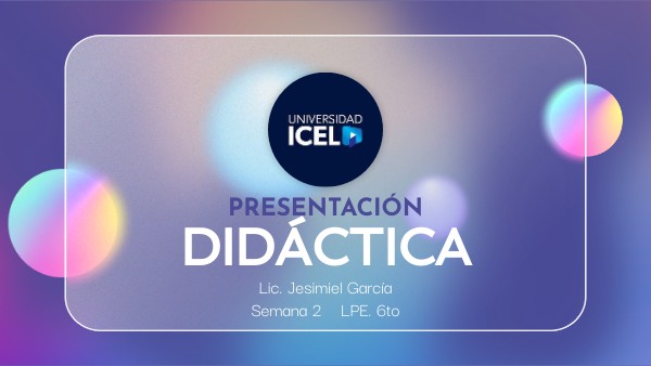 DIDÁCTICA | Genially