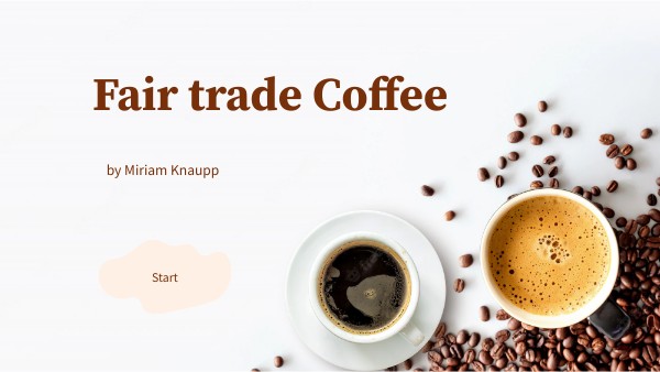 Fair trade/coffee