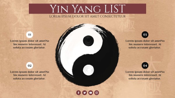 YIN YANG LIST