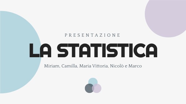 La statistica | Genially
