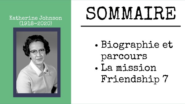 Katherine Johnson | Genially