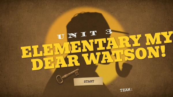 4e Elementary my dear Watson