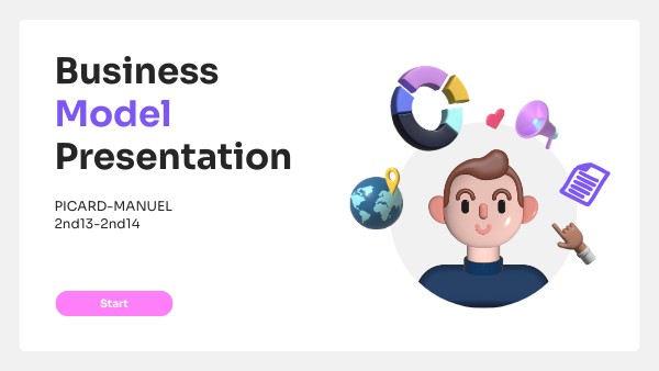 Exposé Business Model | Genially